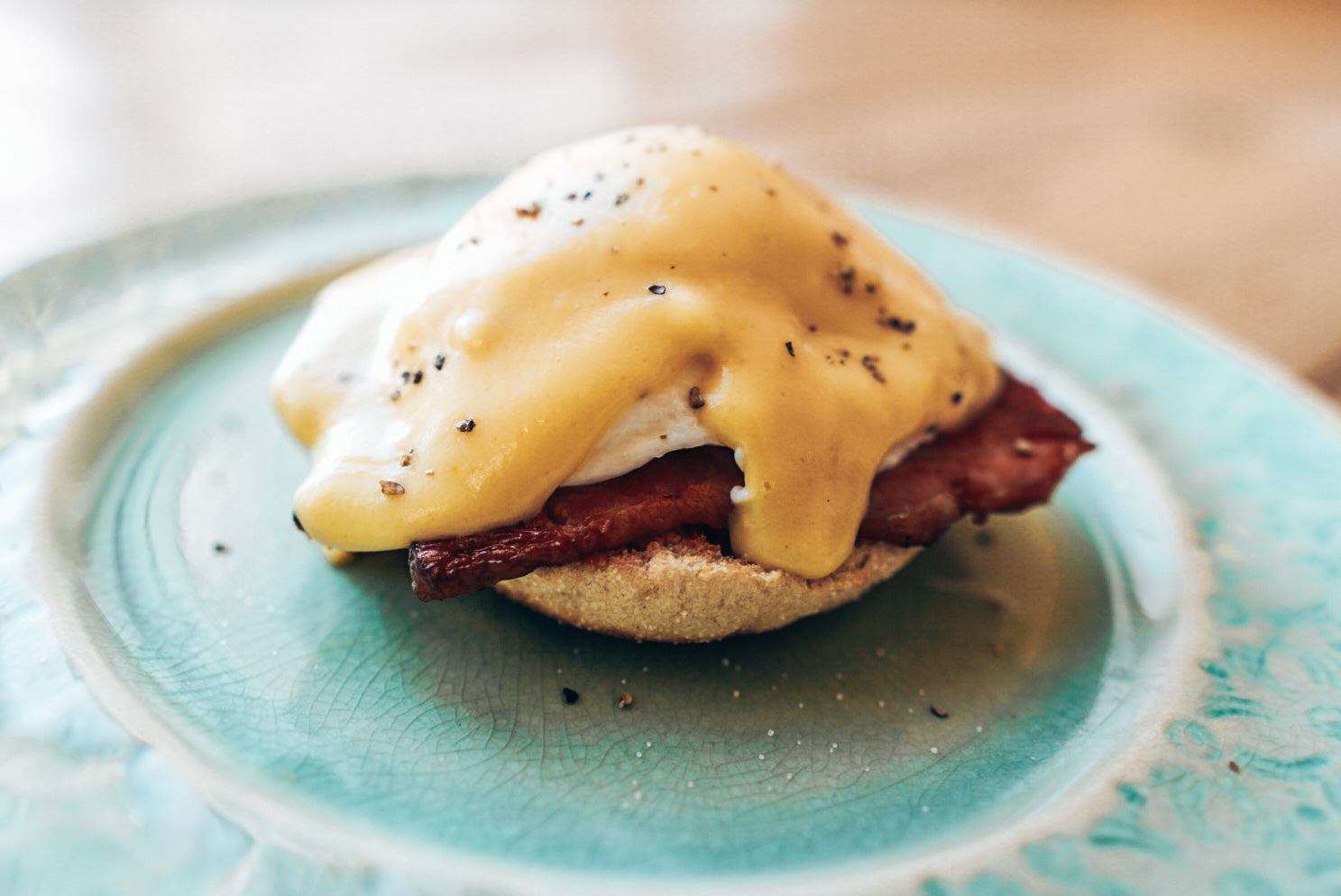 Eggs Benedict – One Mile Ranch