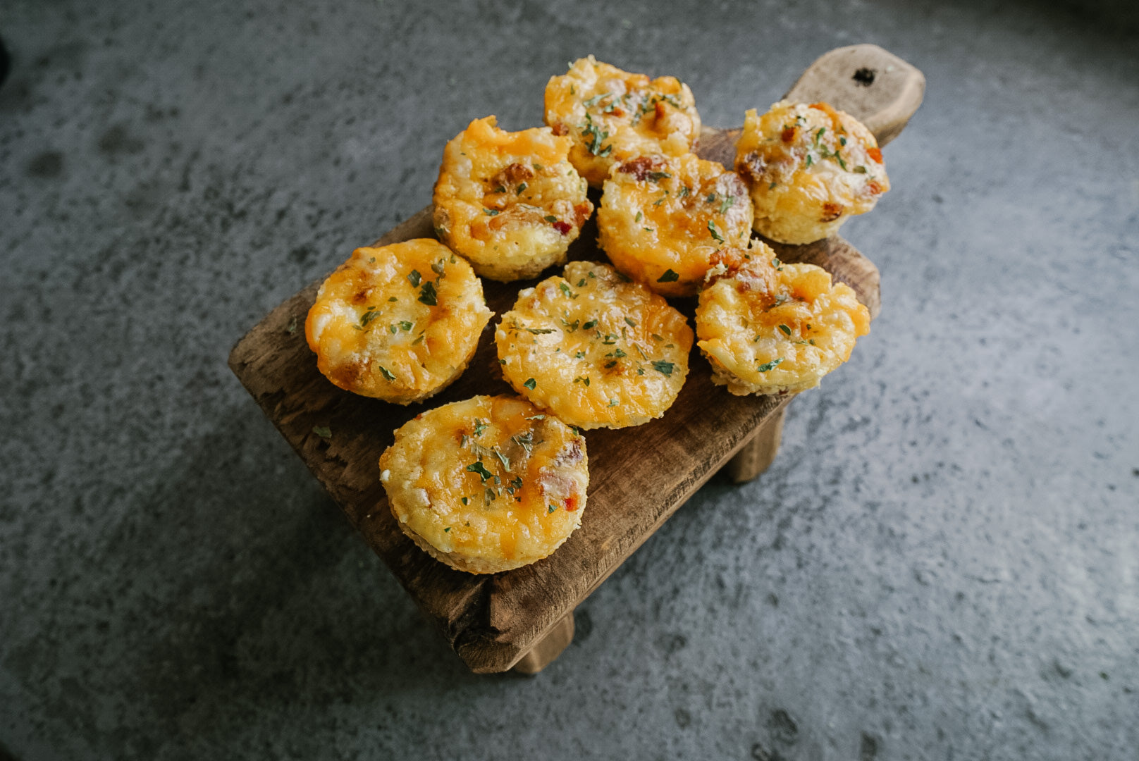 Bacon and Cheddar Egg Bites – One Mile Ranch