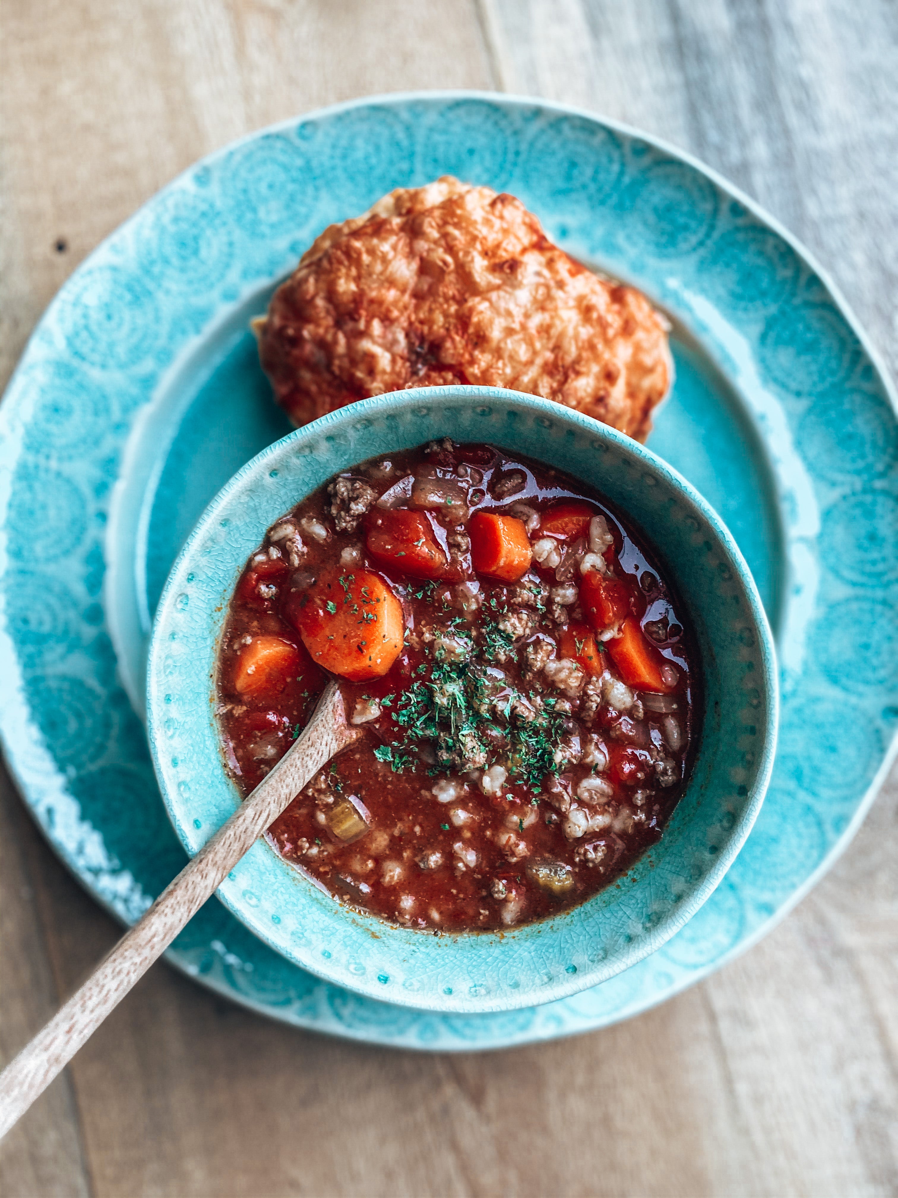 Hamburger Soup – One Mile Ranch
