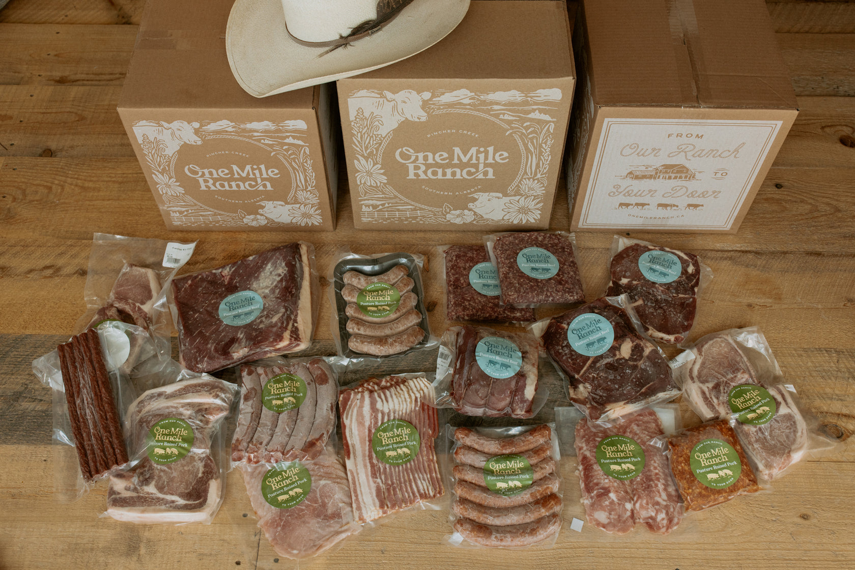 Pasture Raised Ranch Box – One Mile Ranch